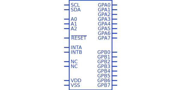 MCP23017-E/SP - Microchip - MCP23017ESP - datasheet